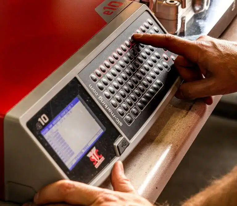 Micro-percussion marking machine P-63, deep marking gun