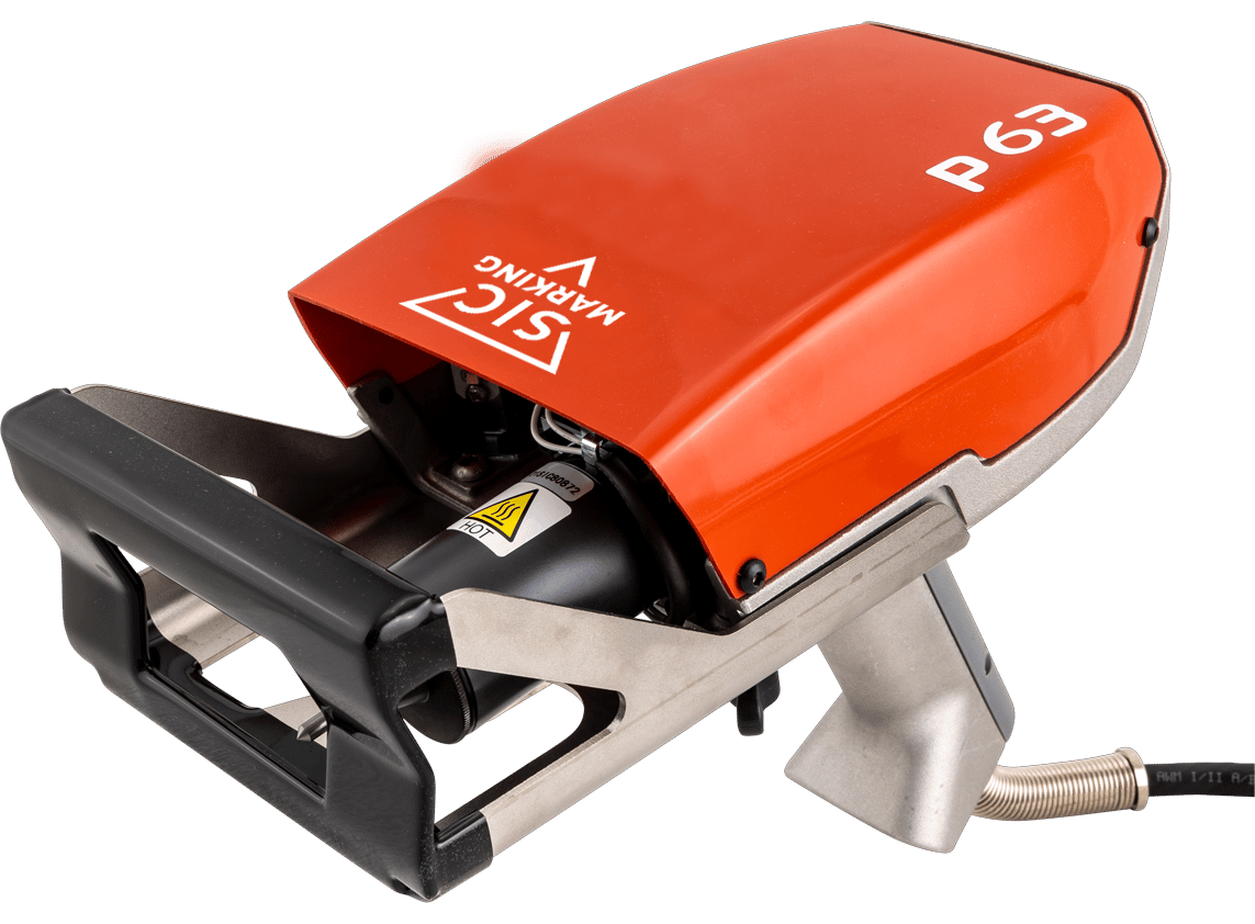 Micro-percussion marking machine P-63, deep marking gun