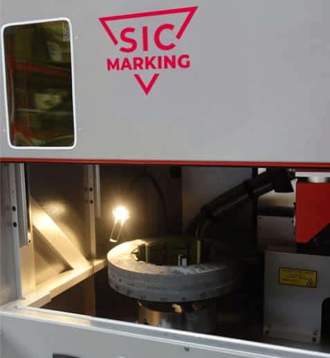 Aerospace part marking machine, engraver manufacturer aeronautics sector