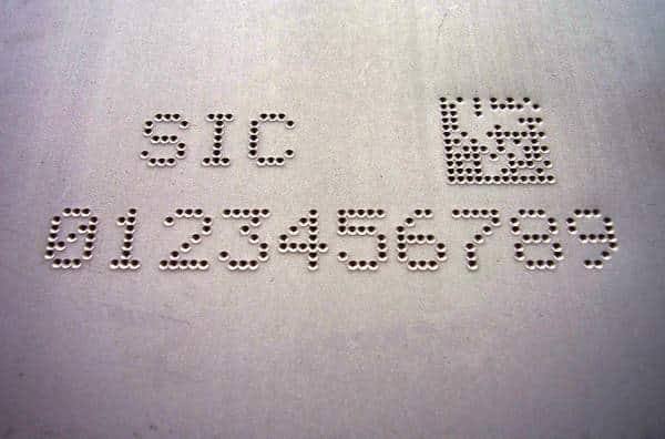 Industrial deep marking, deep marking machine, deep metal engraving